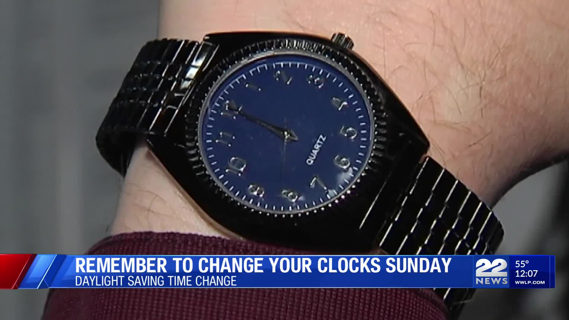 Remember to change your clocks on Sunday – WWLP