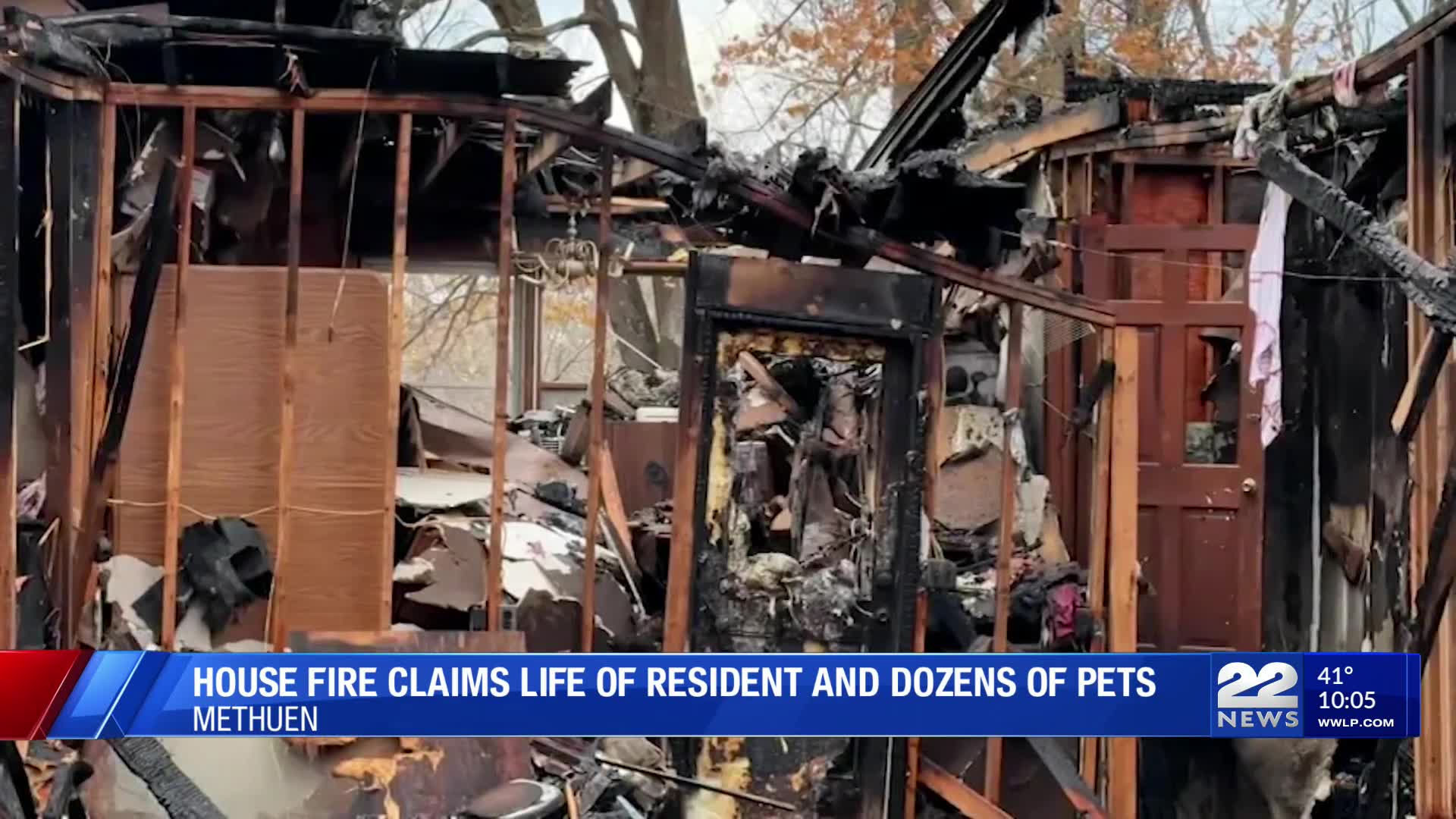 Methuen house fire claims life of resident and dozens of pets – WWLP