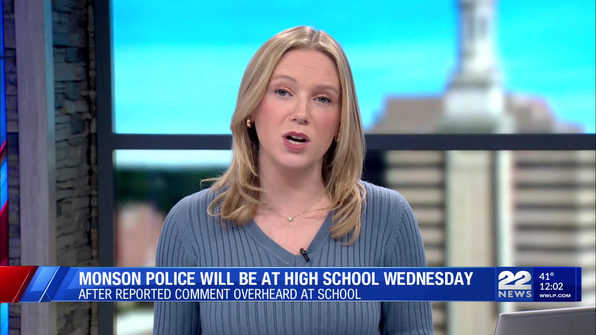 Monson police find no threat after investigating student comment – WWLP