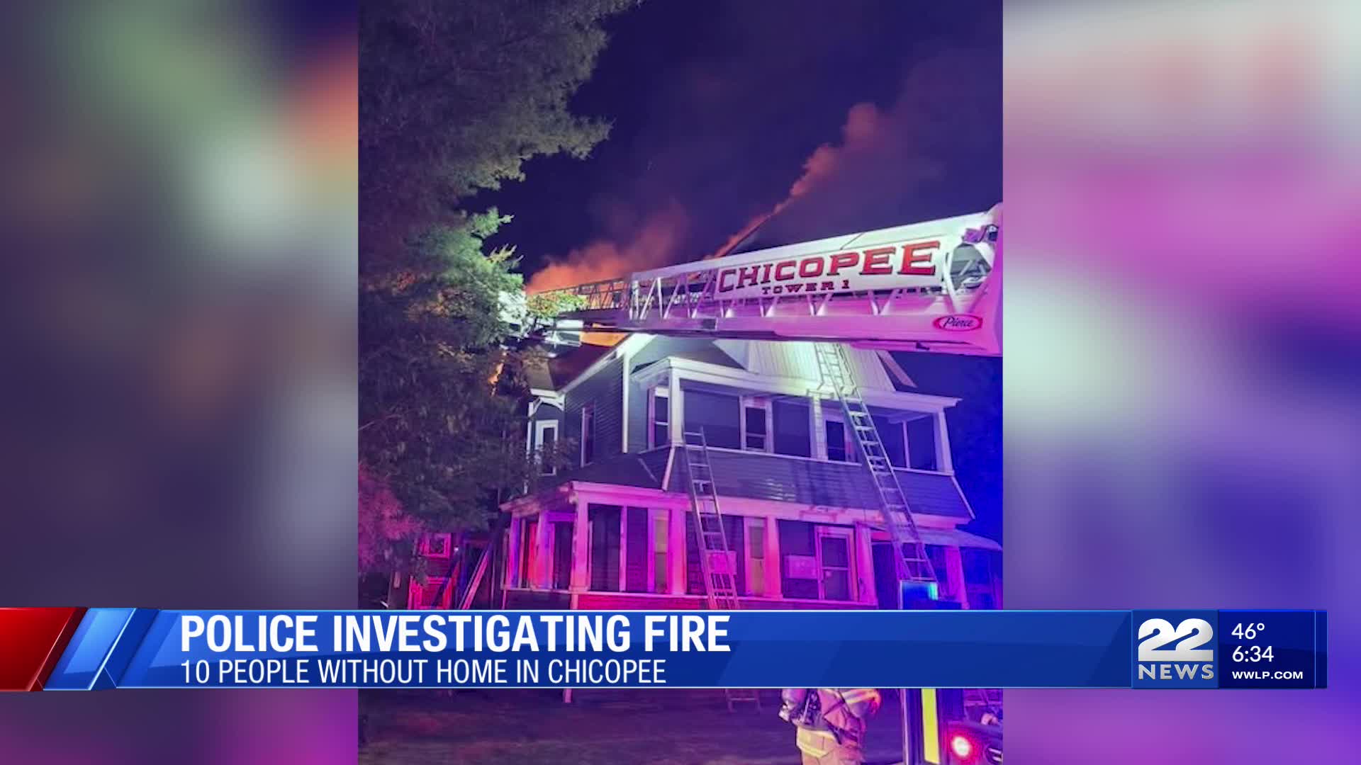 Residents of ten units without home following Chicopee fire – WWLP