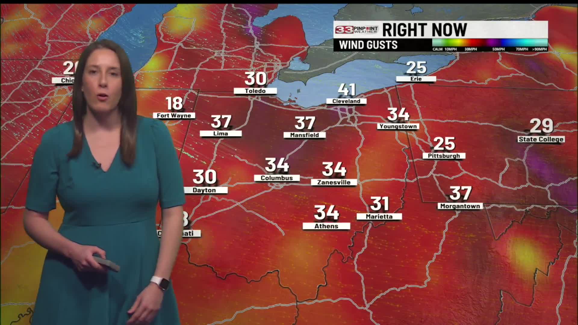 Chances for rain and snow showers overnight – WYTV
