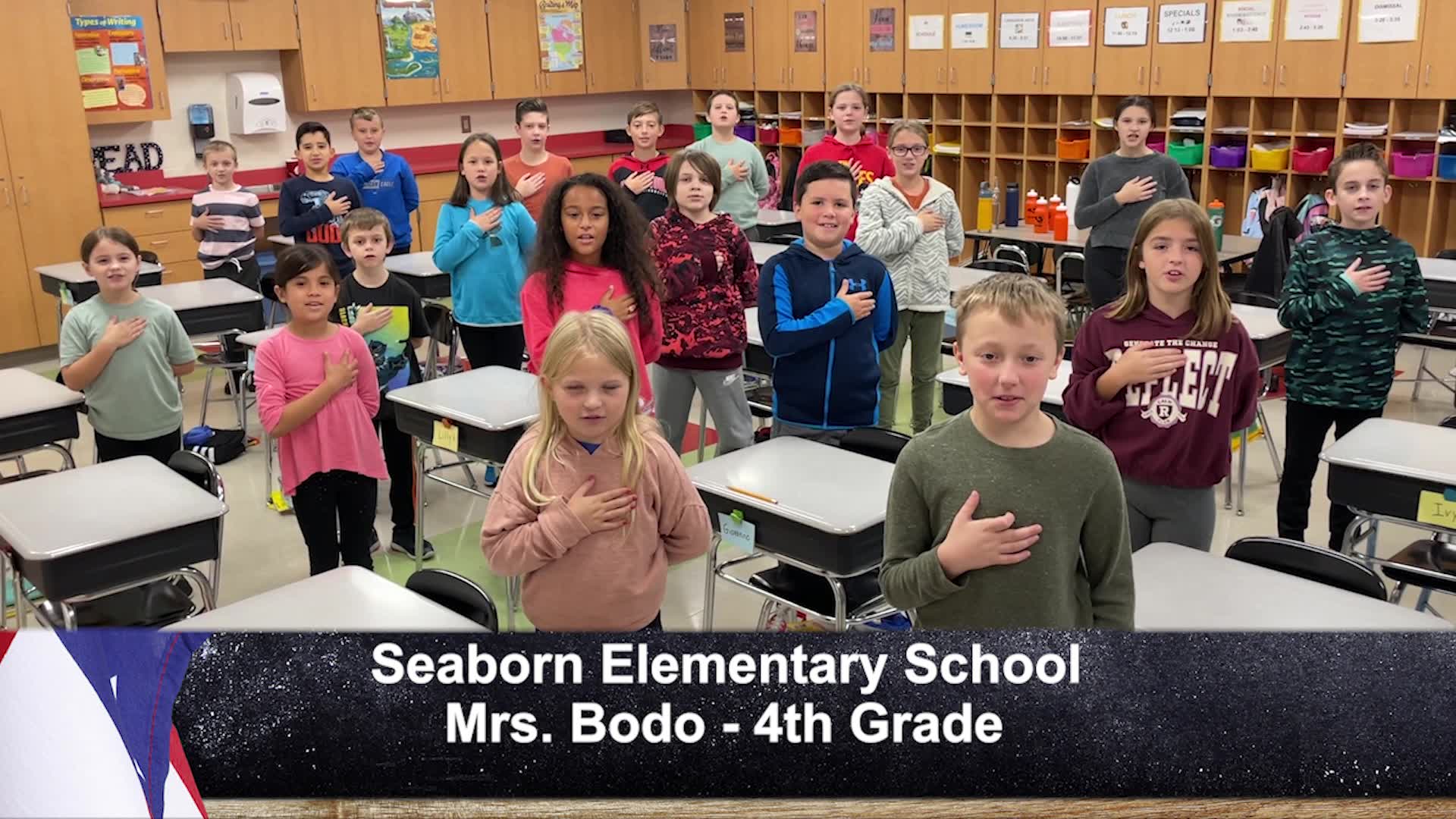 Seaborn Elementary – 4th grade – Mrs. Bodo – WYTV
