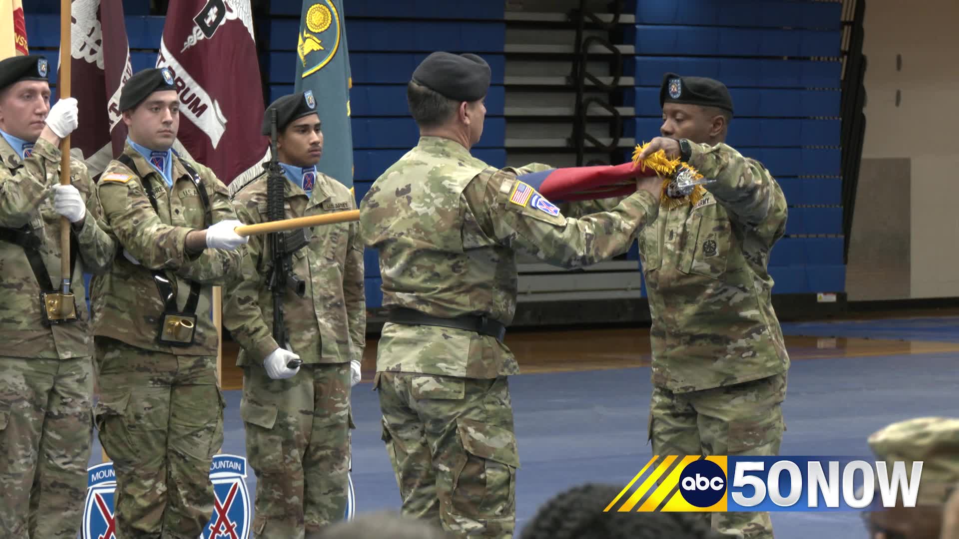 10th Mountain Division Commanding General deploying with troops to ...