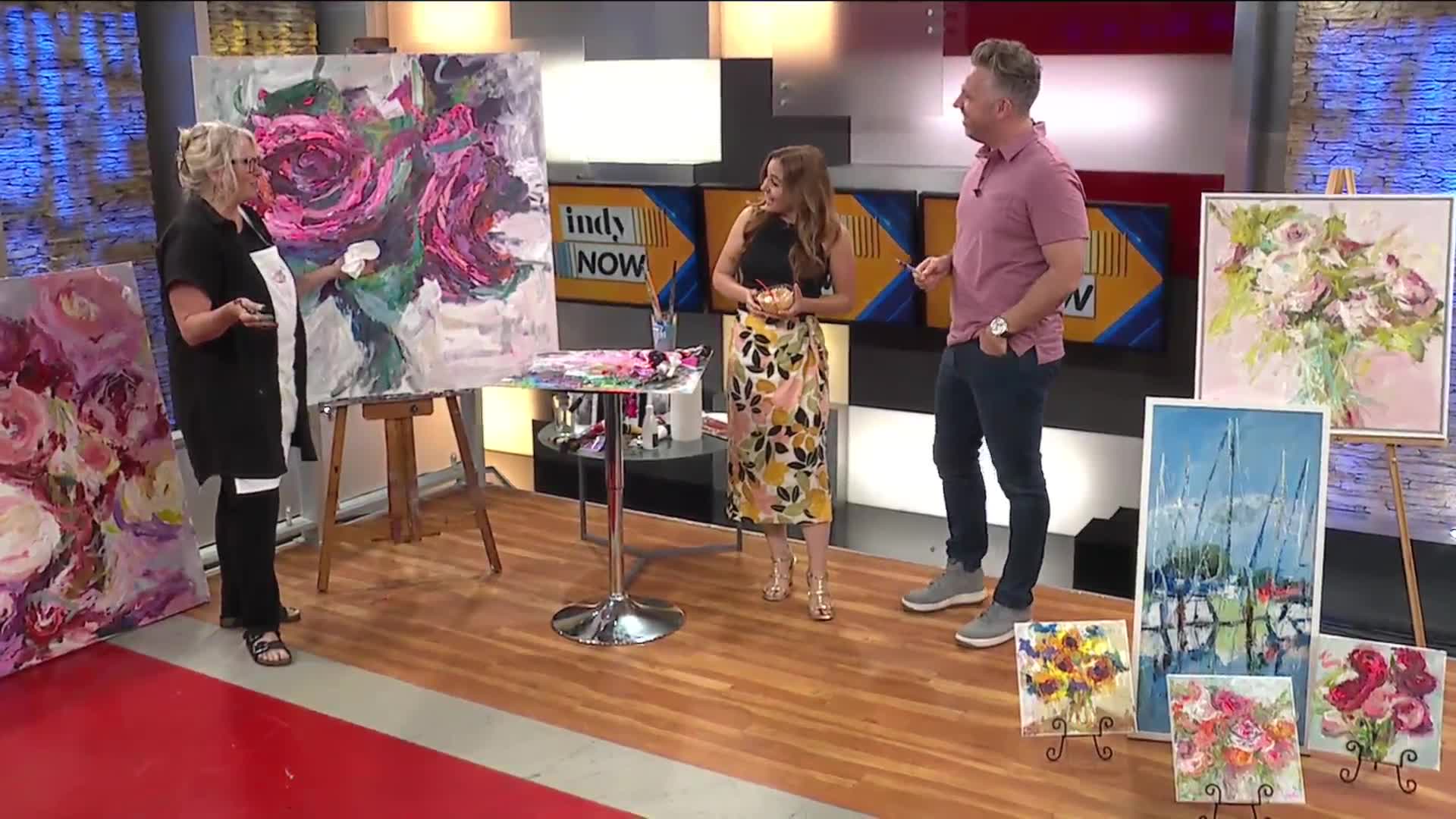 Final reveal: Beth Clary Schwier’s 1-hour painting – Fox 59