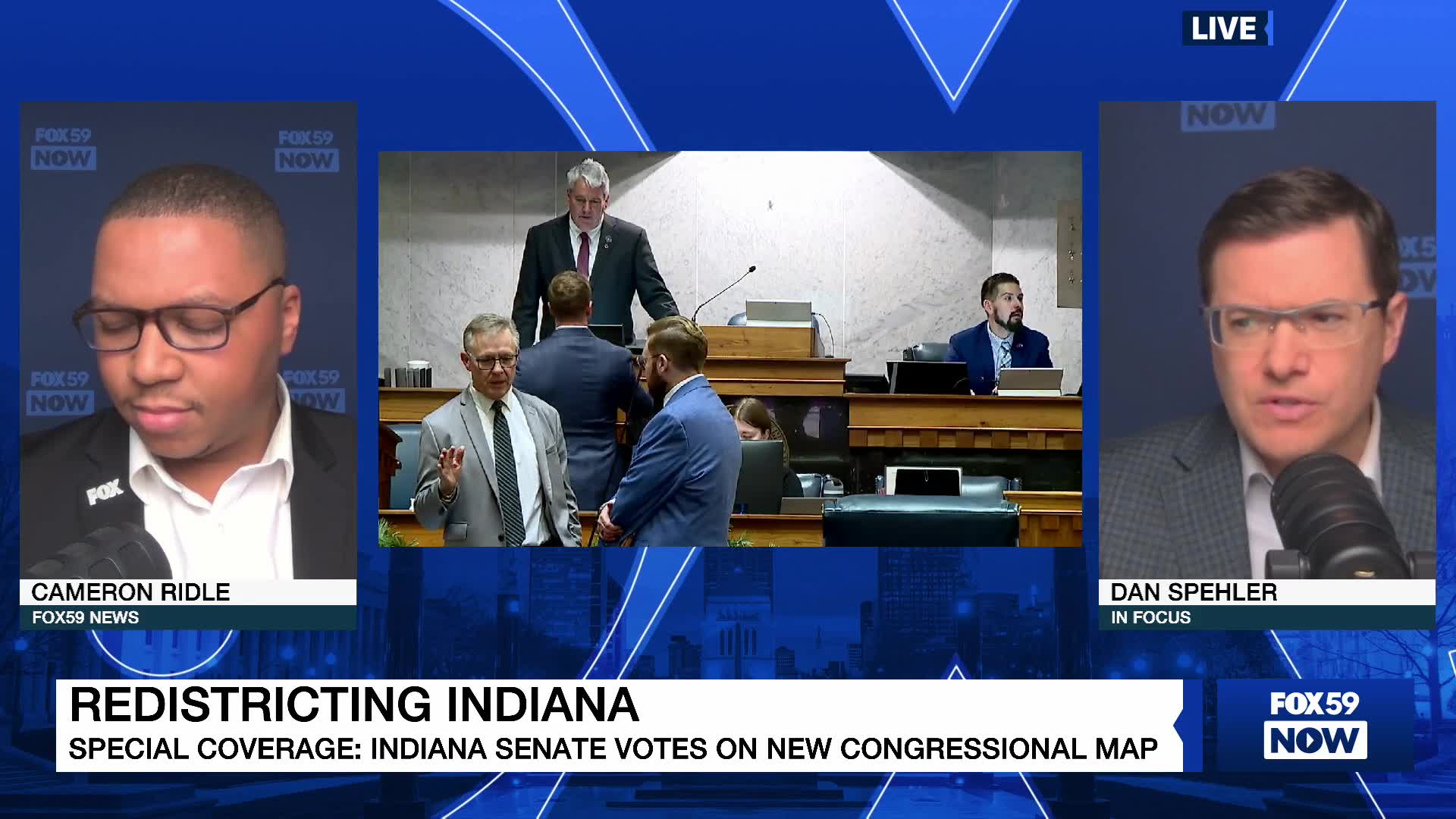 Indiana State Senate Redistricting Hearings Day 4 – Fox 59