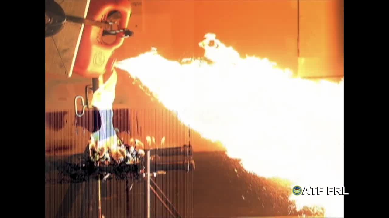 ATF example of flame jetting – Fox 59