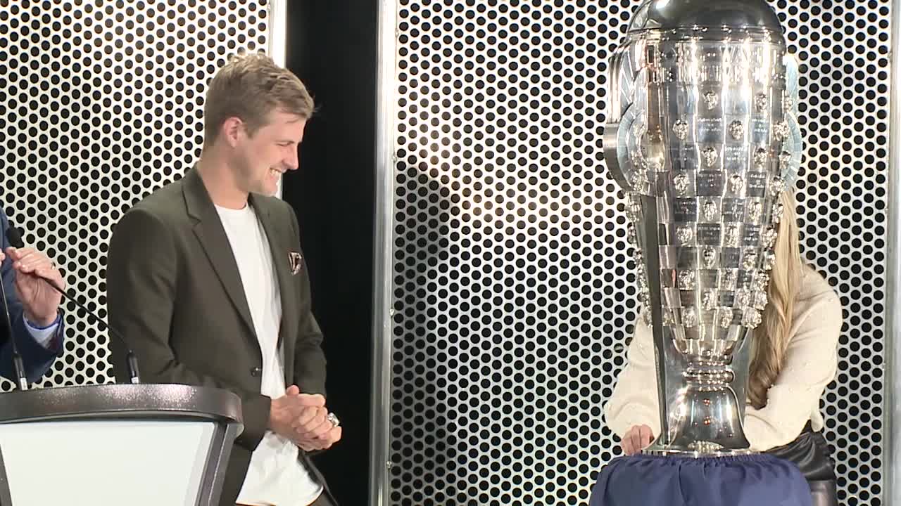 Marcus Ericsson on Borg-Warner Trophy – Fox 59