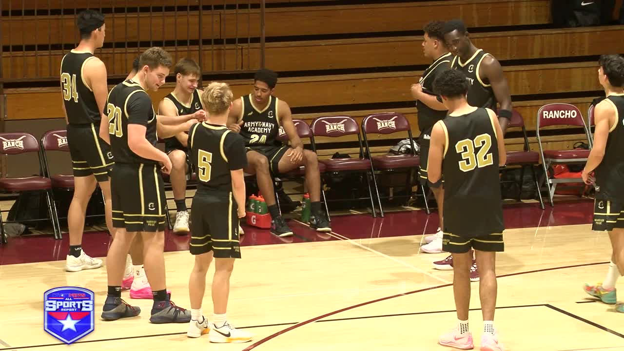 ASR Raw Boys Basketball Army-Navy Academy 63, Coronado 62 (OT) – FOX 5 ...