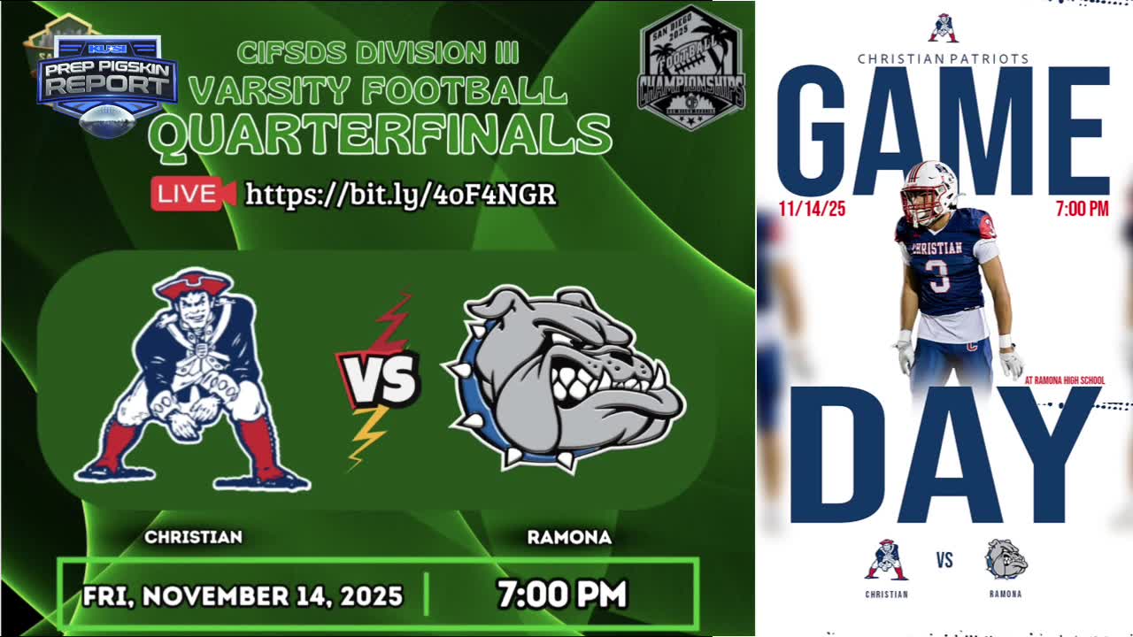 Christian 31, Ramona 28 – FOX 5 San Diego & KUSI News